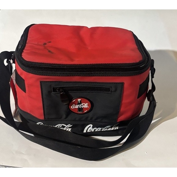 Coca Cola | Dining | Vintage Coca Cola Soft Sided Cooler Lunch Box Ice ...